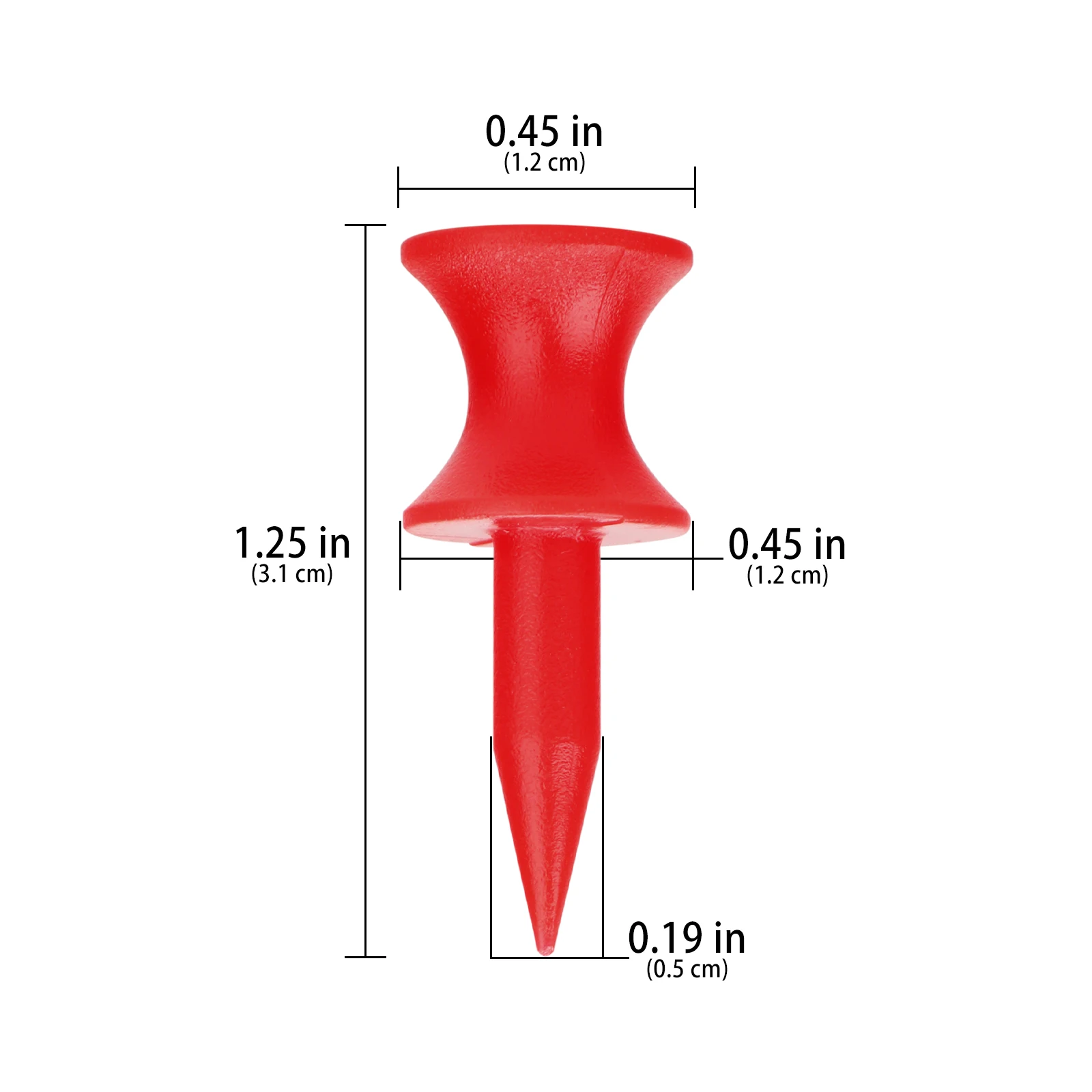 Unbreakable Colorful 31/37mm Golf Tees Plastic For Practice Men Women ...