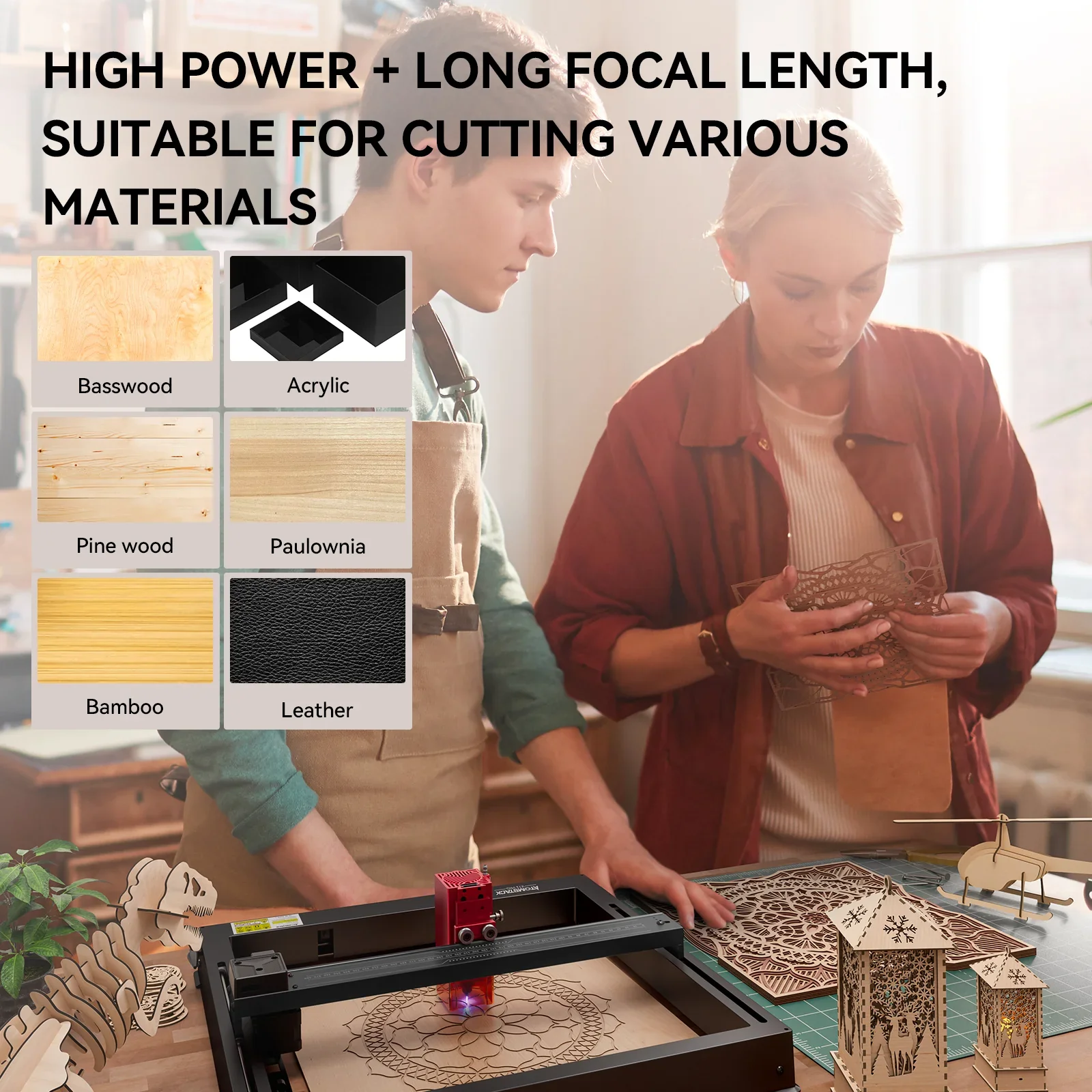 Atomstack A6 Pro Optical Power 6w Laser Engraver Unibody Frame No ...