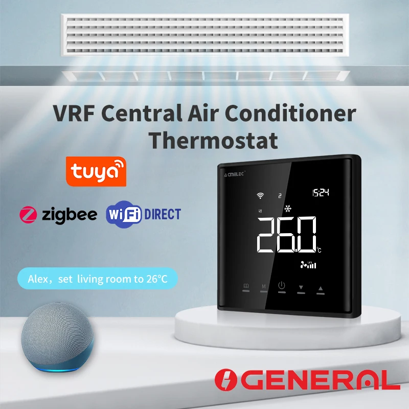 Ogeneral Smart AC Thermostat - Wifi Zigbee Control for O General VRV ...