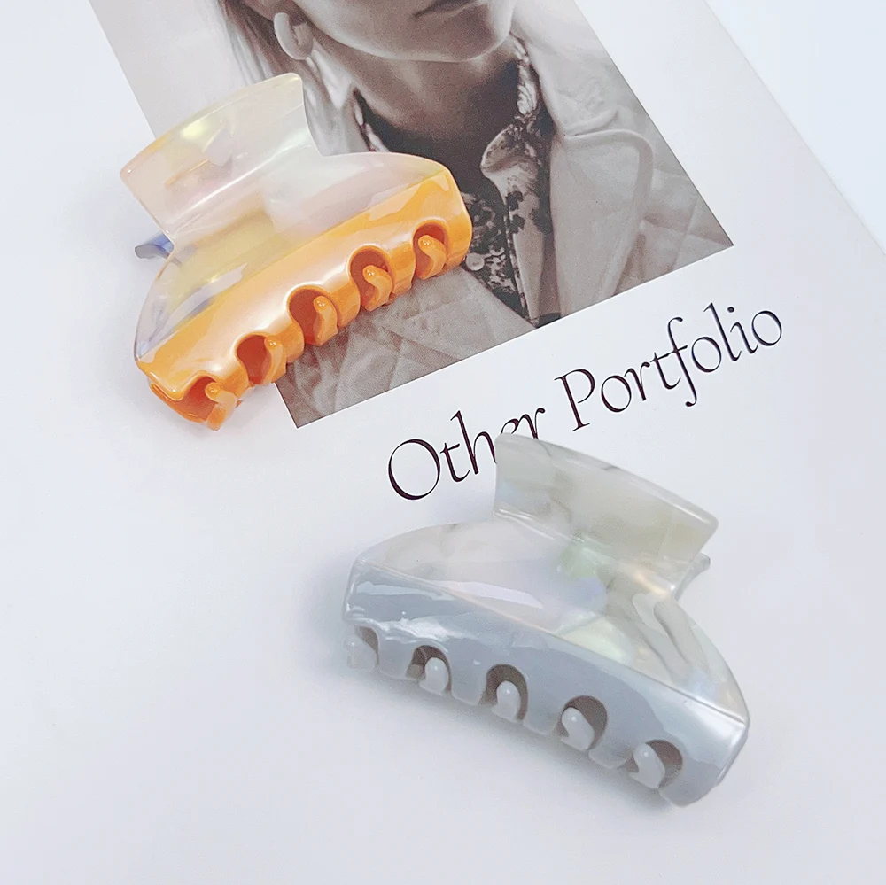 Hi Gold Colourful Acrylic Hair Claws Fashion Hot Sale Hair Accessories ...