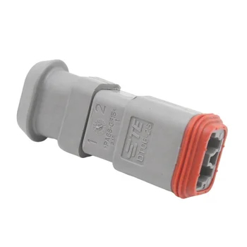 2 Pin Connector Types Dt06-2s-e008 Tyco Electric Automotive Wire ...