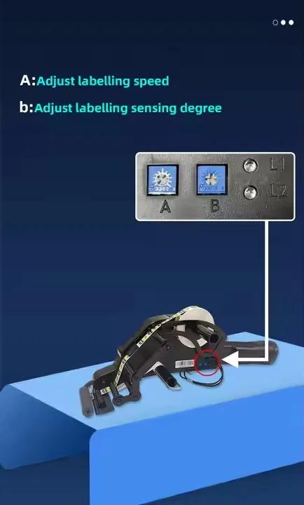 BSC-EA40 Portable Labeling Machine Electronic Handheld Labeler Fruit ...