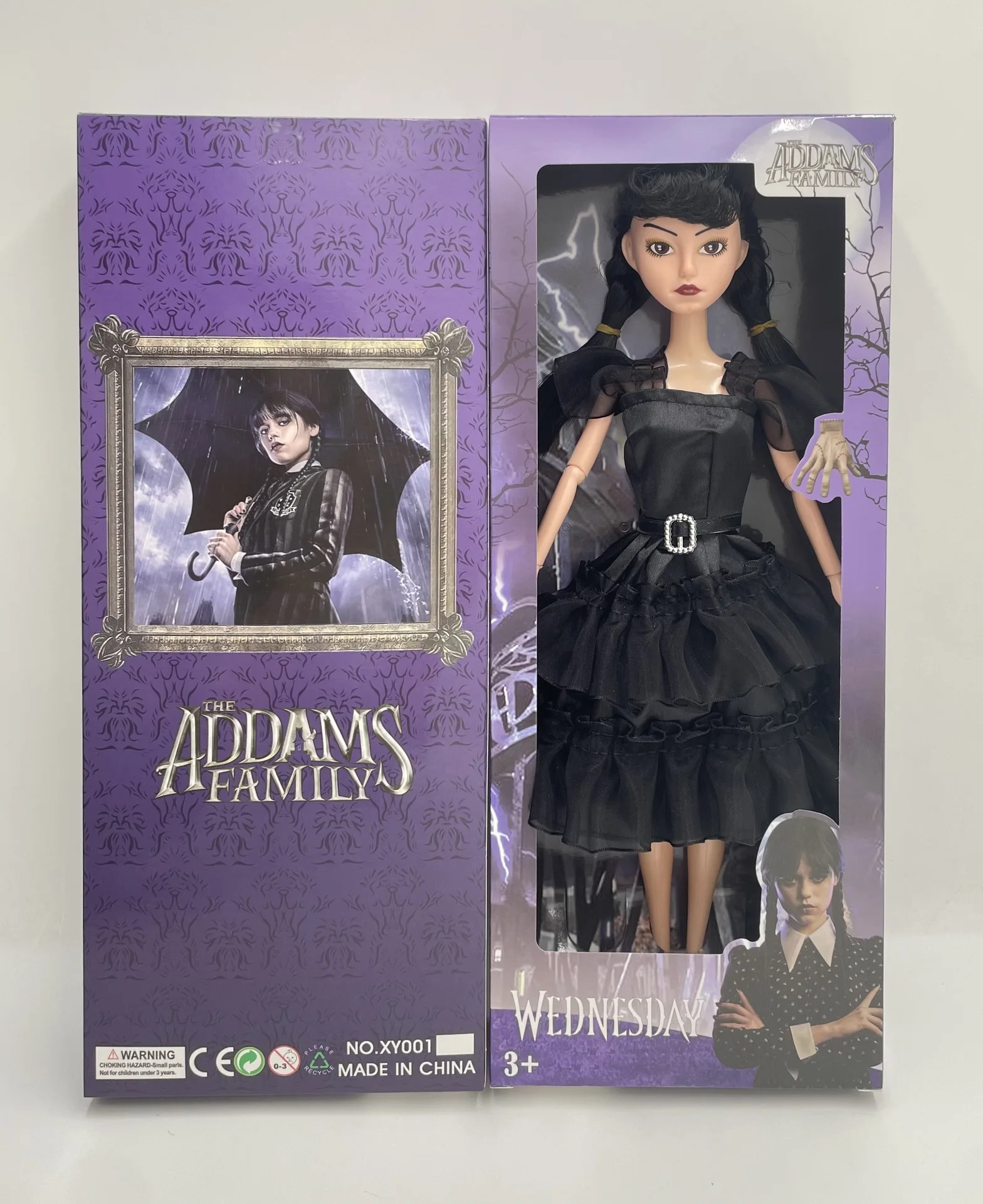 New Design Wednesday Addams Plush Figure Toys High Quality Custom Plush ...