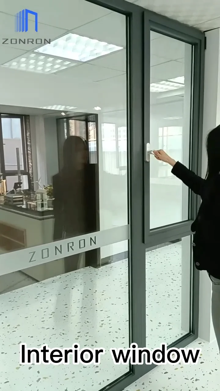 Zonron Aluminum Swing Windows Customized Aluminum Thermal Break Profile ...