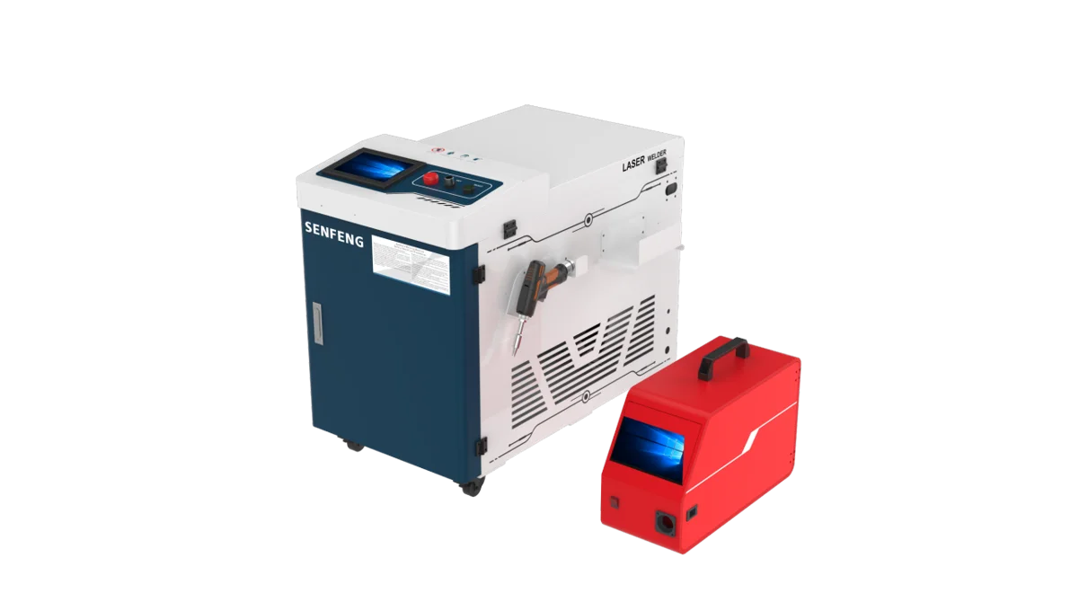 SENFENG 1500w/2000w/3000w Portable Fiber Laser Welder Machine 4-in-1 ...