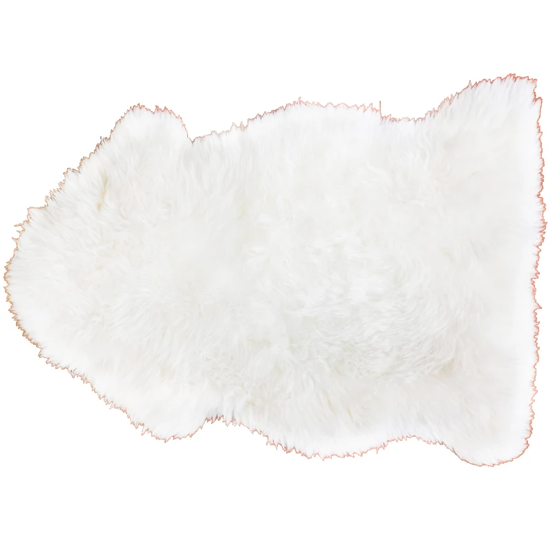 Custom Eco-friendly Sheep Skin Toscana Fluffy Fleece Living Room Large ...
