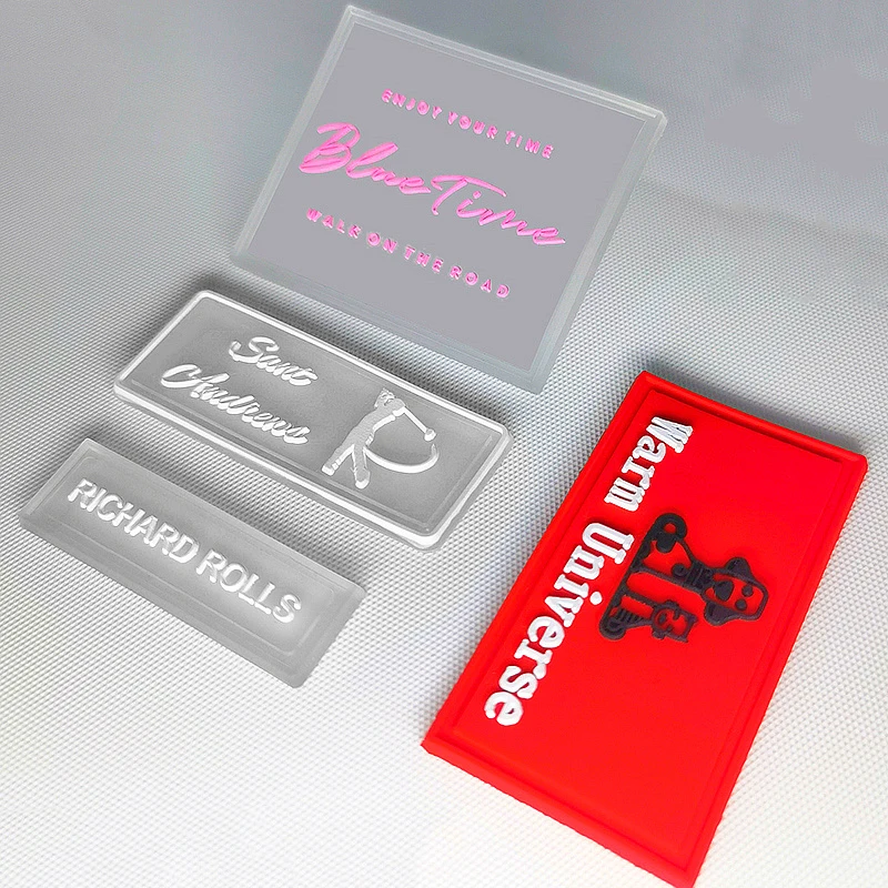 Custom Brand Patches - Durable 3D Embossed Logo Patches