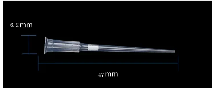 10ul Pipette Tips Lab Ues Disposable Pipette Tips Sterile Dnase Free ...