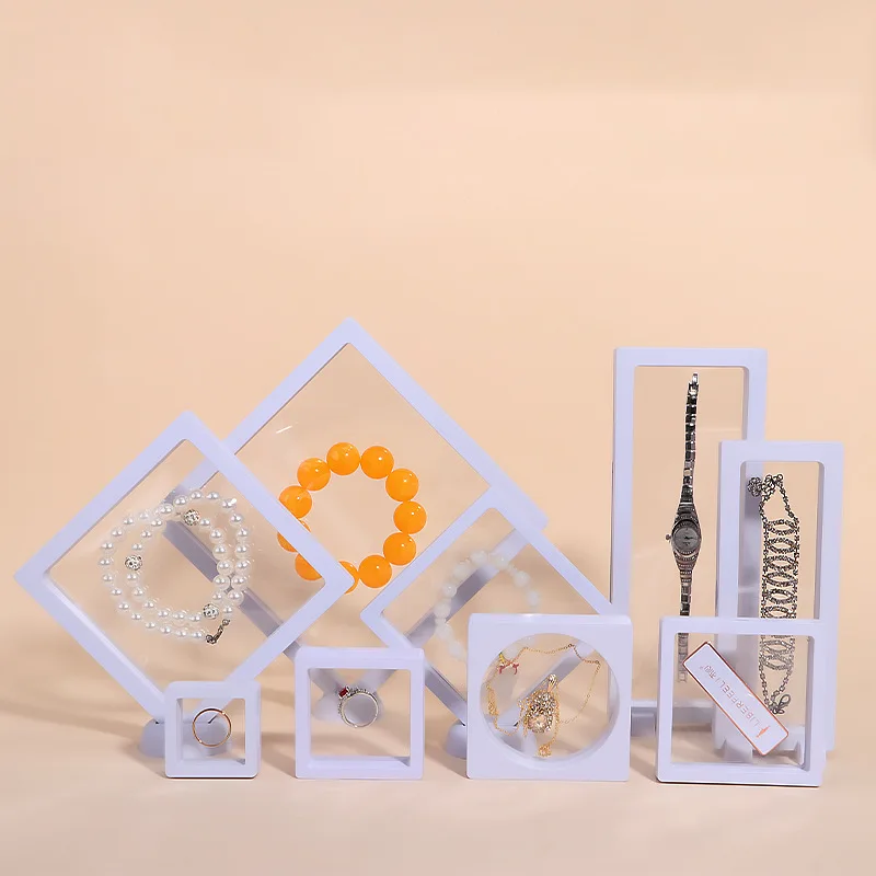 Floating Display Case,3d Display Stand Holder For Jewelry,Watch Clear ...