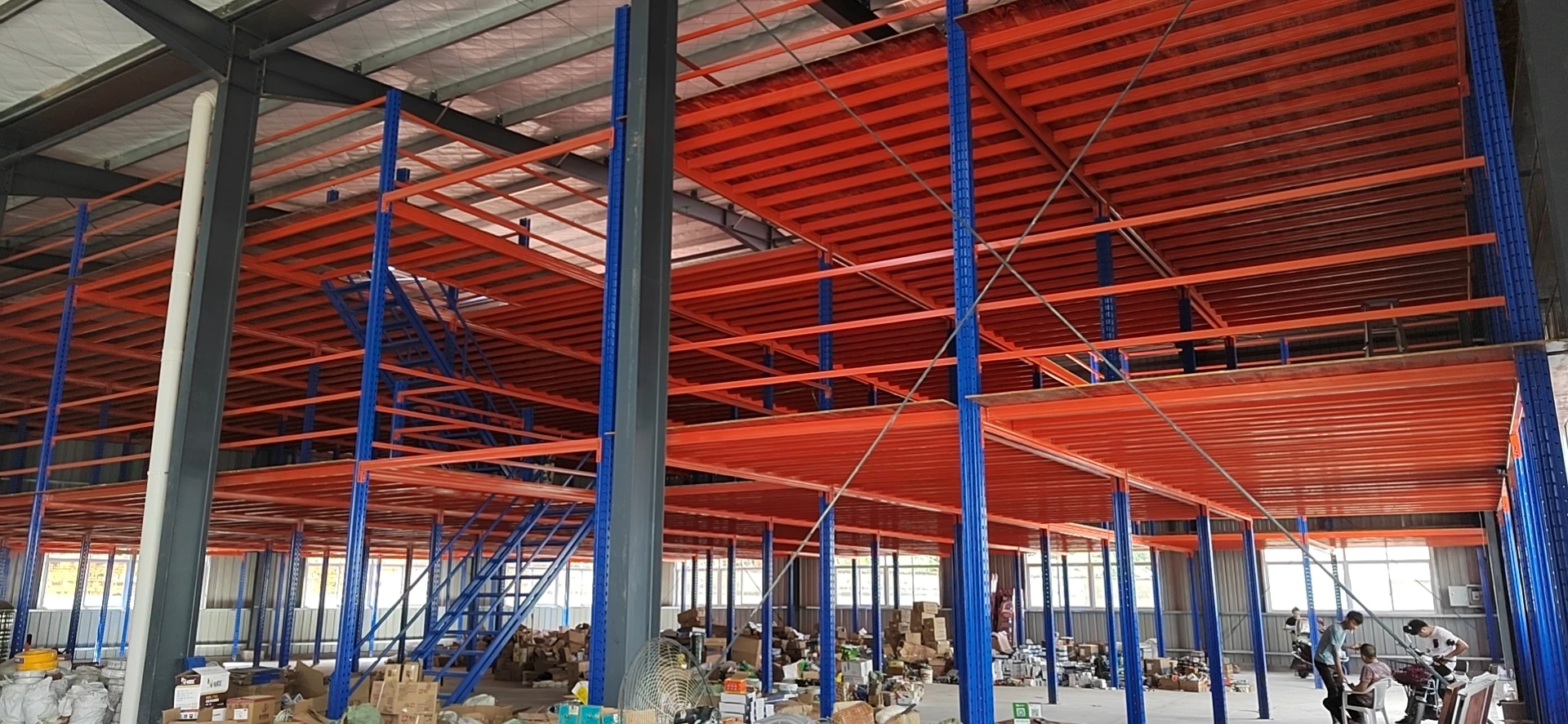 Customized Heavy Steel Structure Attic Platform Shelves for Warehouse ...