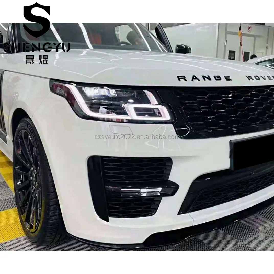 Auto Lights Bumpers With Grille Hood Side Skirt For Range Rover Vogue ...