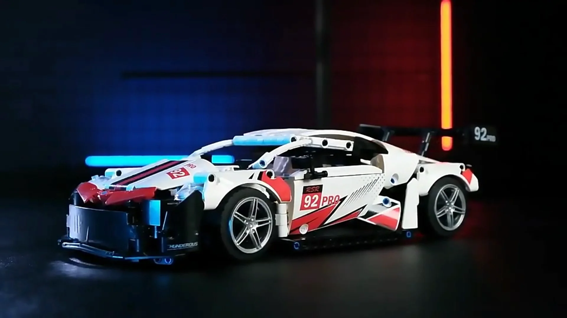 High Speed Remote Control Racing Car Diy Bricks Toys Running Bricks 2 ...