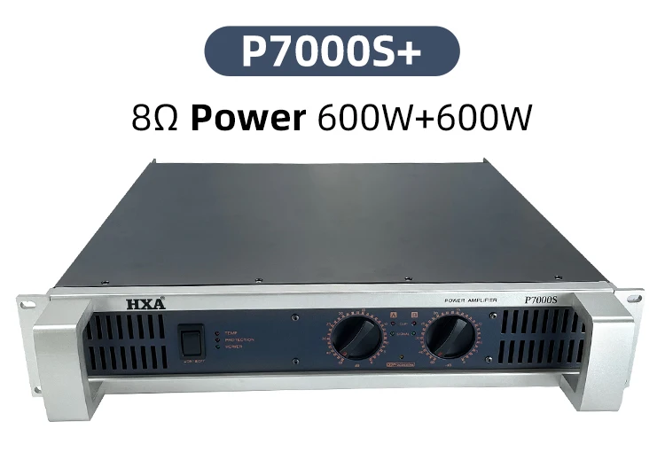 HXA P7000S Pro Power Amplifier - 550w Stereo Sound for Stage