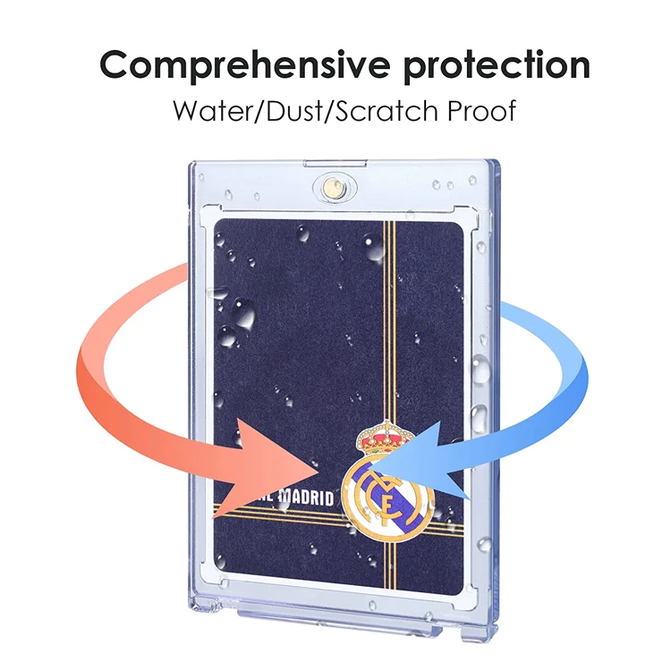 Wholesale Thick Clear Plastic Rigid Baseball Cards Toploader