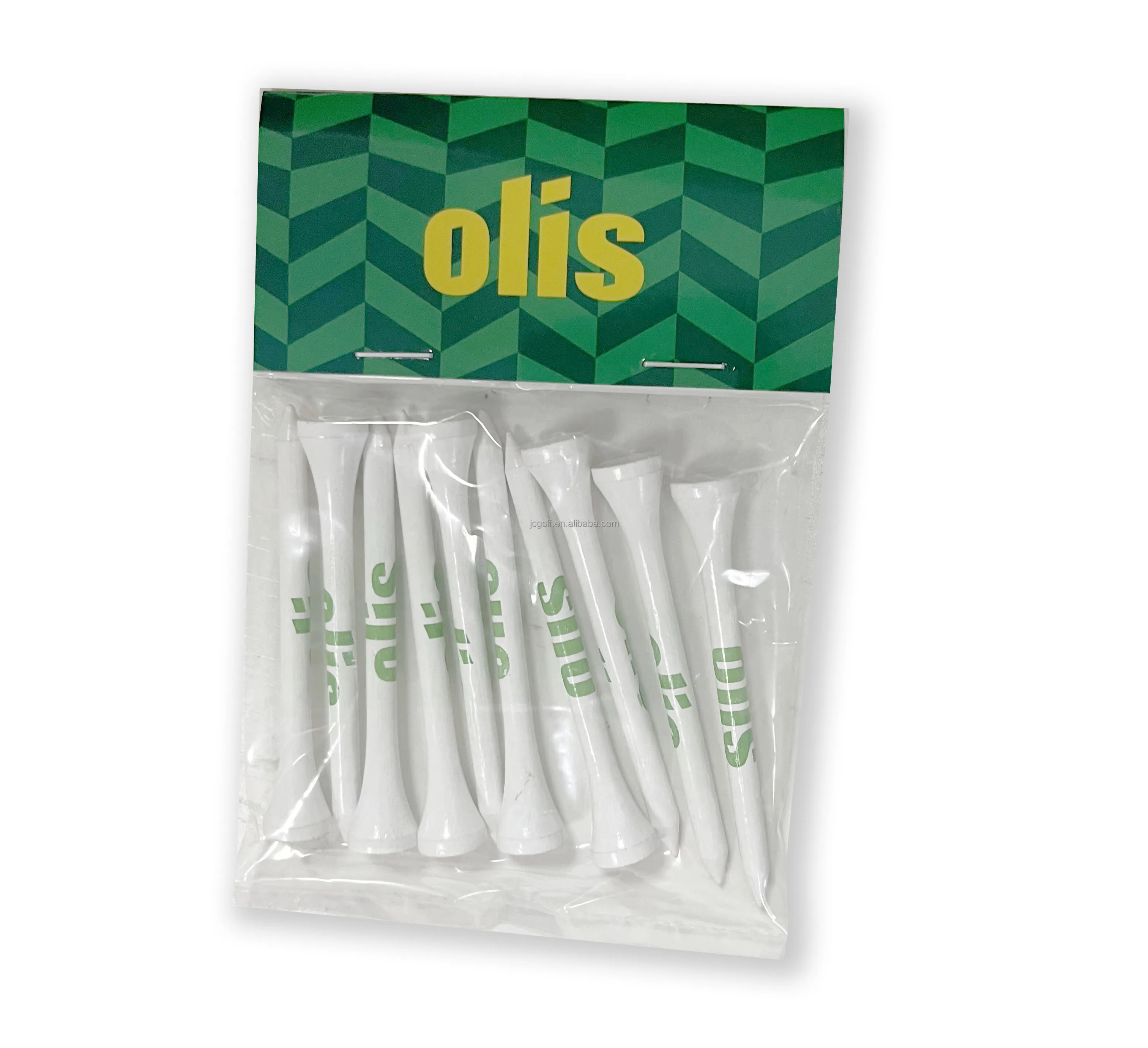 Packaged in Header Card 10-Piece Personalised Wooden Golf Tees Customised Wood Tees| Alibaba.com