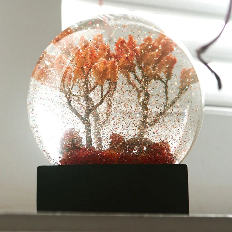 Hot Selling Spring Forest Metal Snow Tree Square Basement Water Snow ...