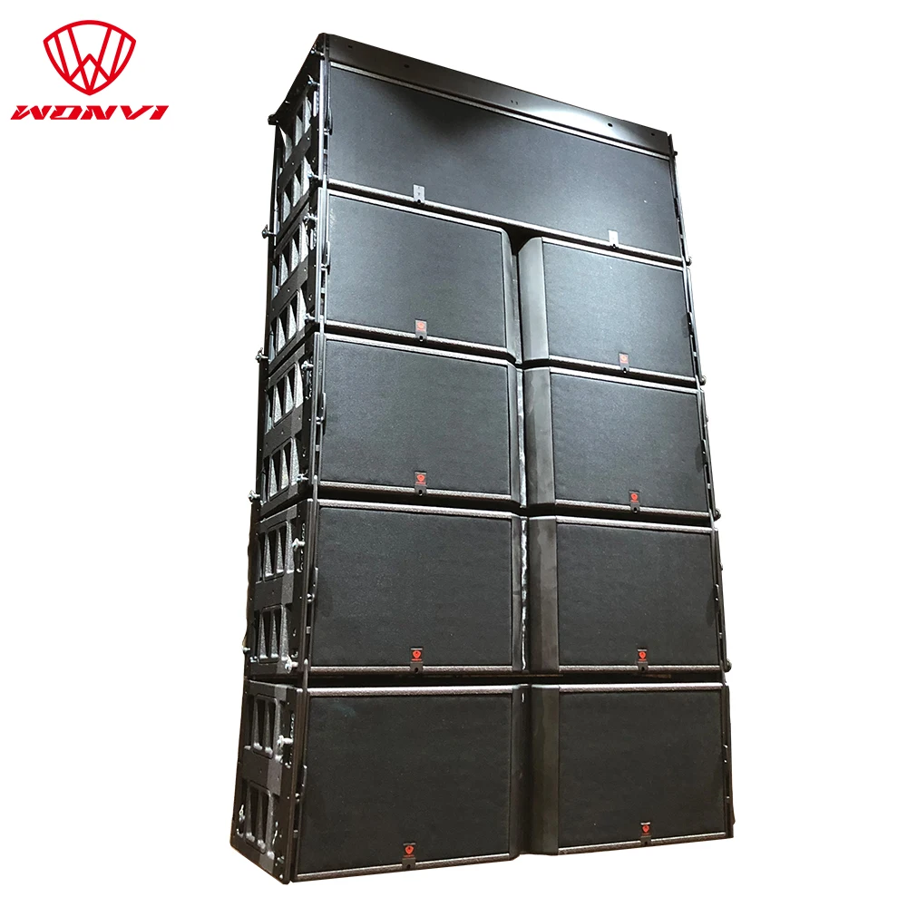 K215 Dual 15 Inch Passive Neodymium Speakers Stage Professional Line ...