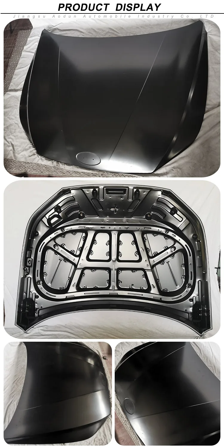 Replacement Steel Engine Hood Panel Cover for Hyundai Elantra 2021-