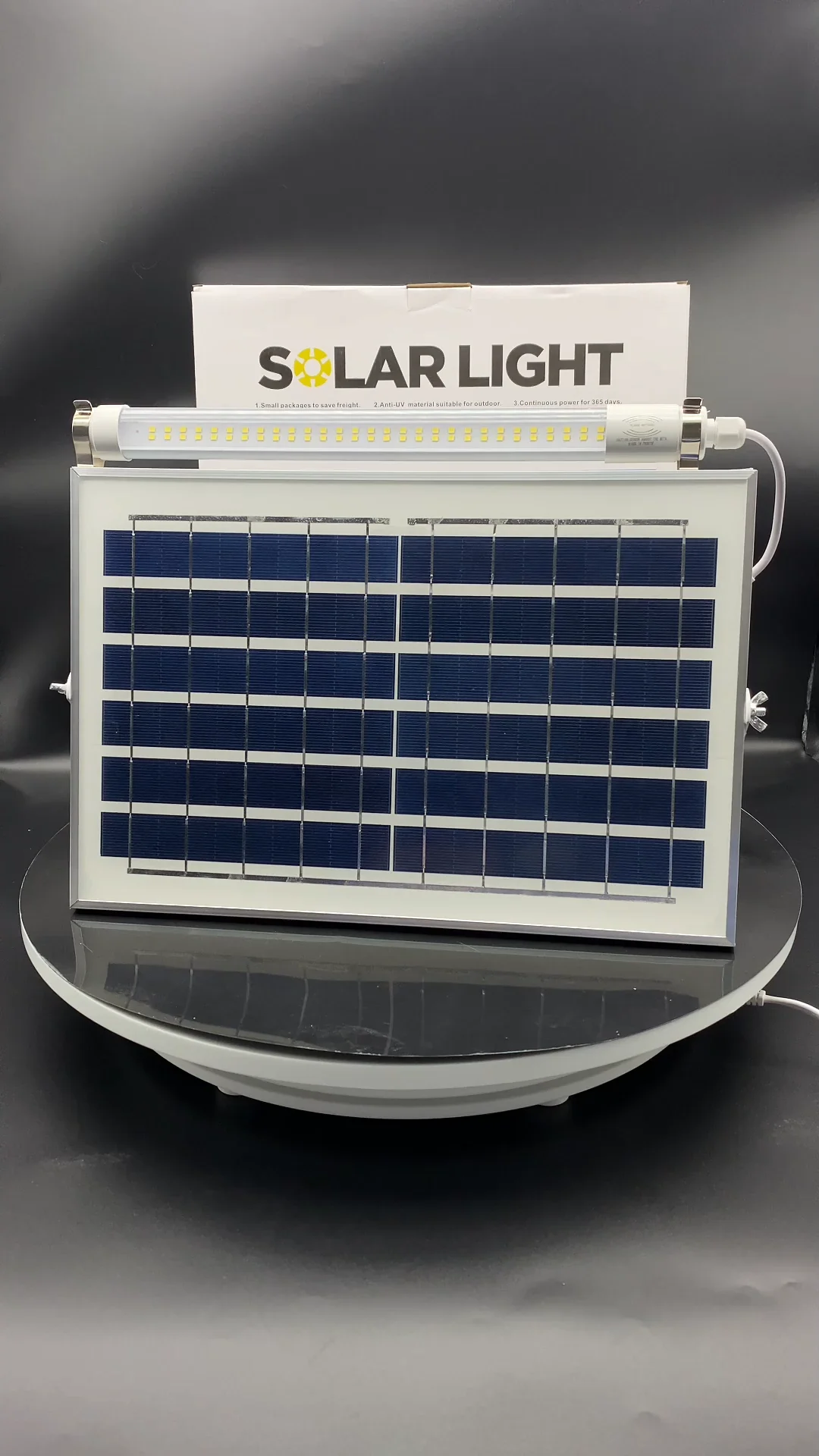 New Fluorescent Tube Lights 60w 80w 100w 150w 200w Solar Remote Control ...