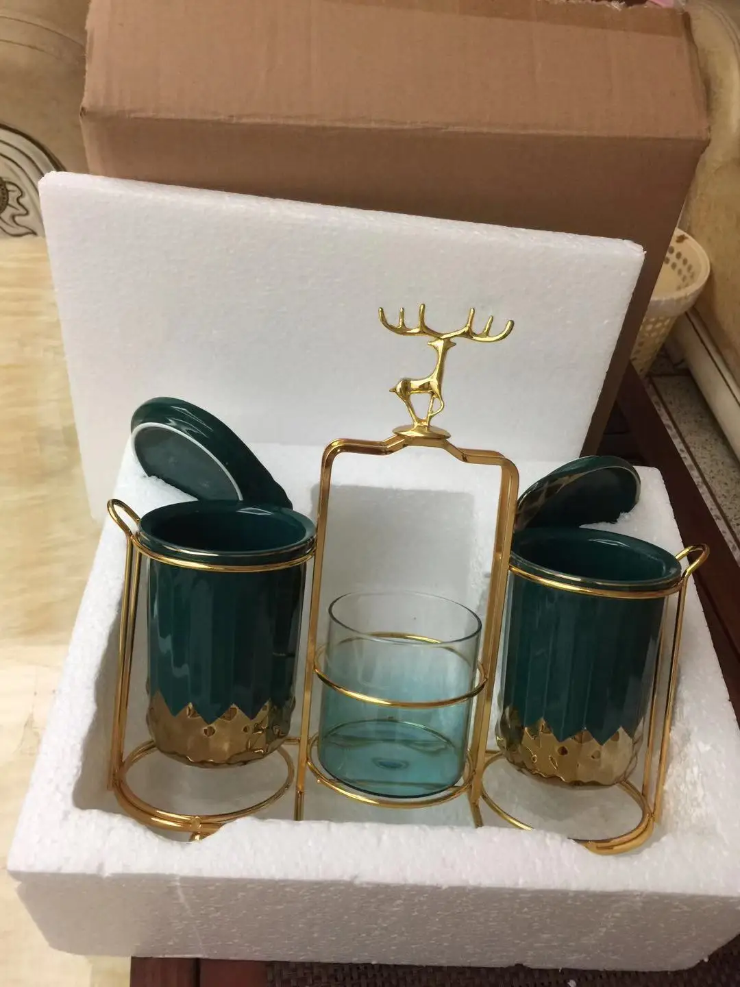 European Style Tableware Storage Rack Ceramic Storage Rack For Steak ...