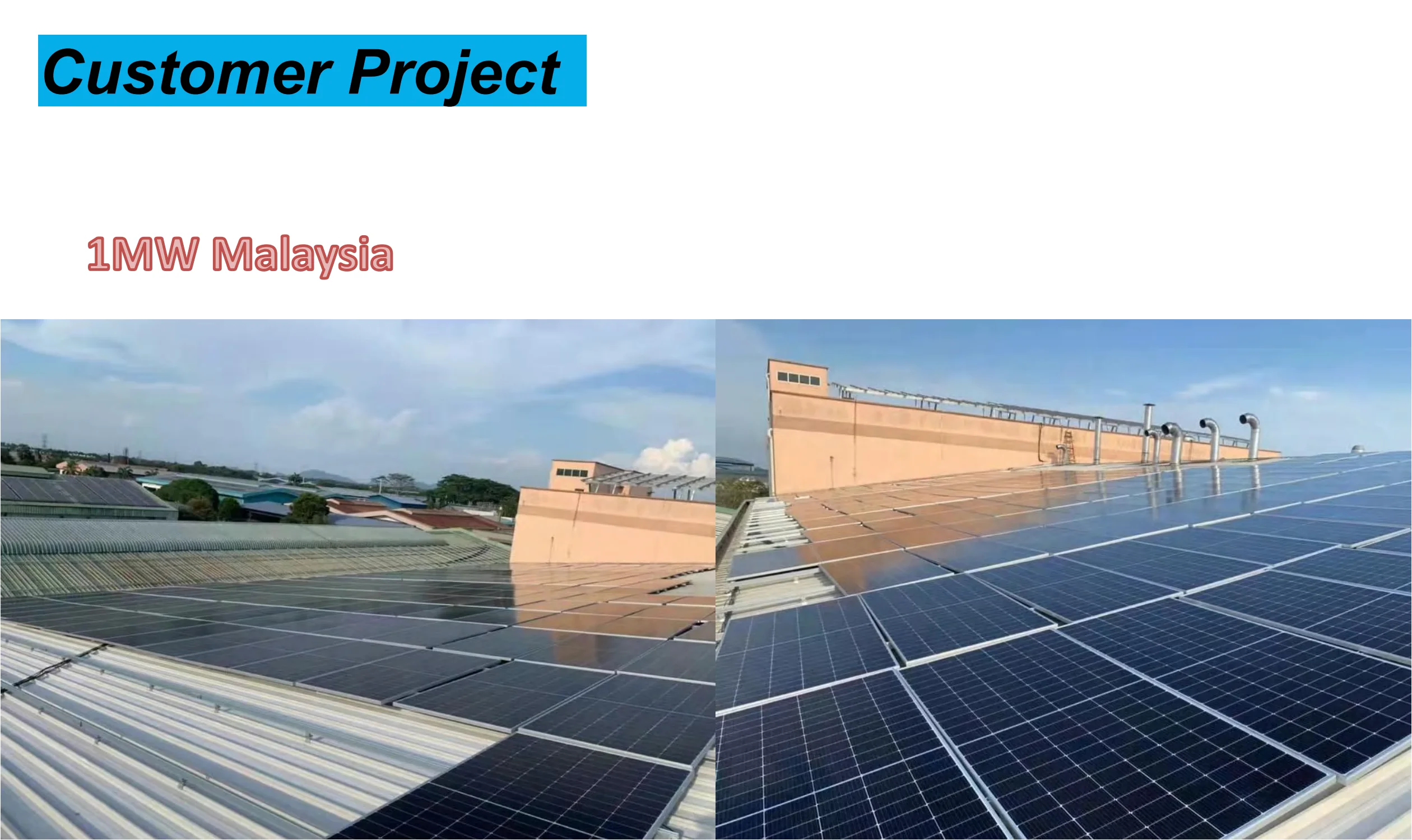 Flagsun Solar PV Module Roof Tiles Solar Energy System 108 Cells Red ...