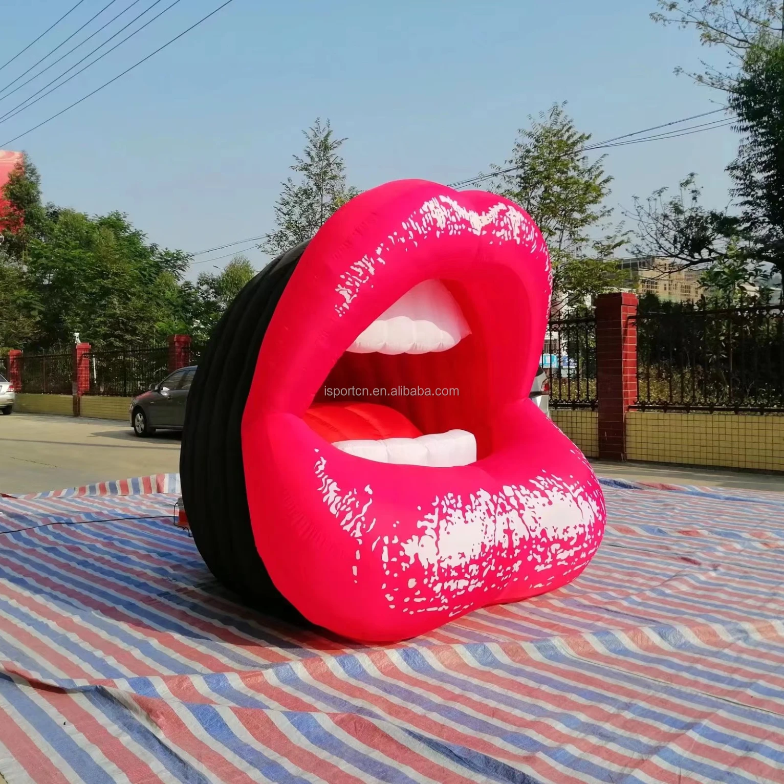 6types Giant Inflatable Mouth Model/inflatable Kiss/inflatable Red Lips ...
