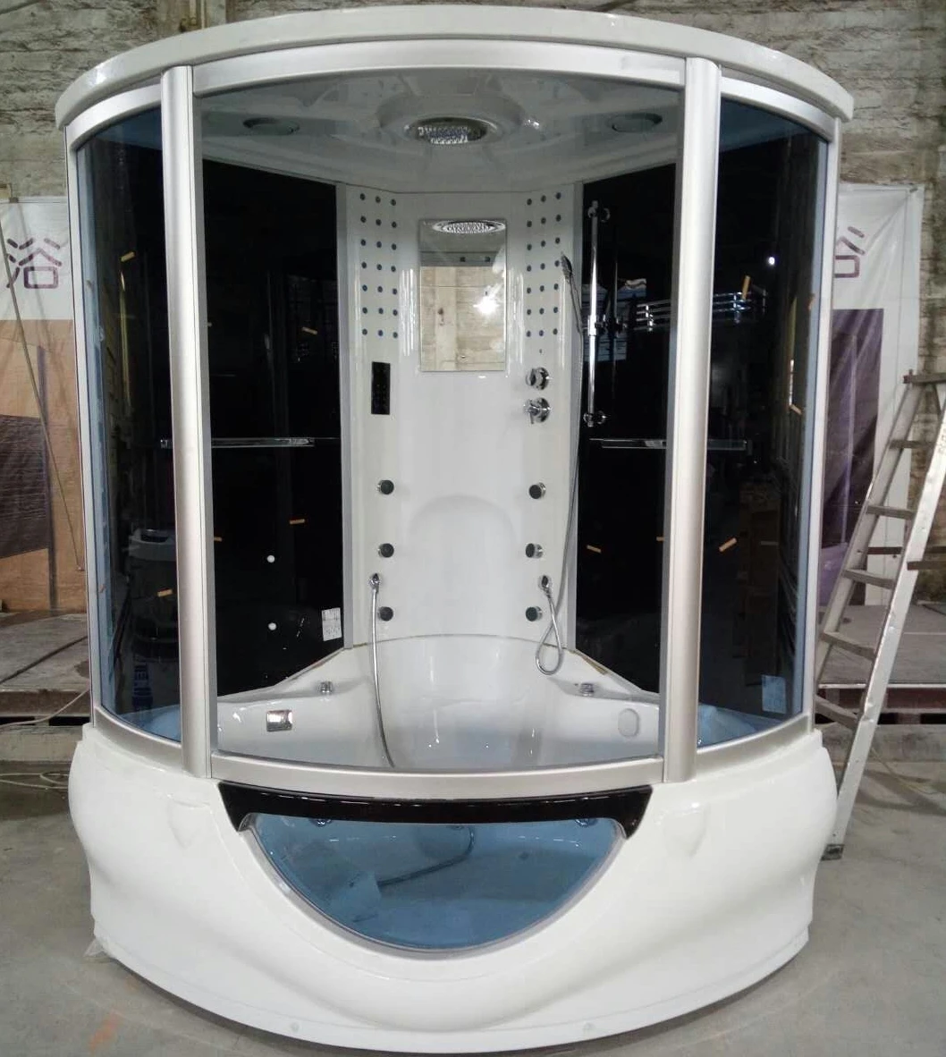 Enclosed Indoor Steam Shower Room Steam Cabin With Tub - Buy Steam Room ...