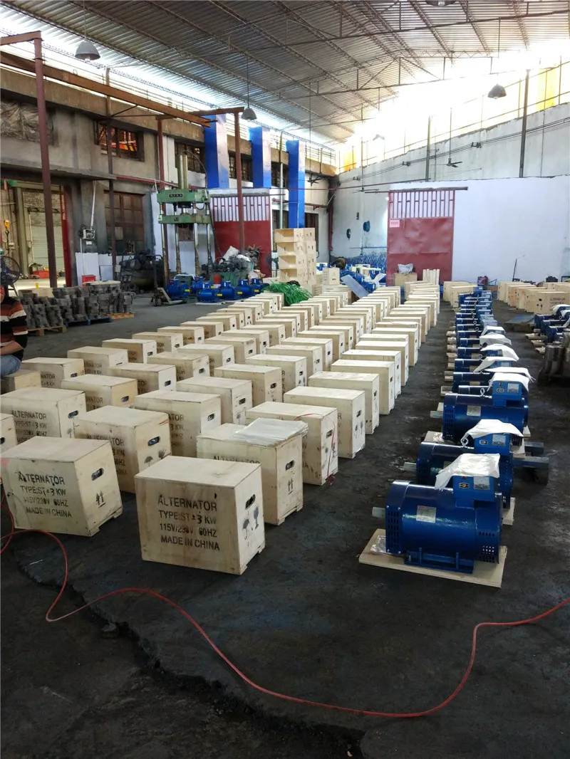 Ac Three-phase Synchronous Stamford Brushless Generator Alternator ...