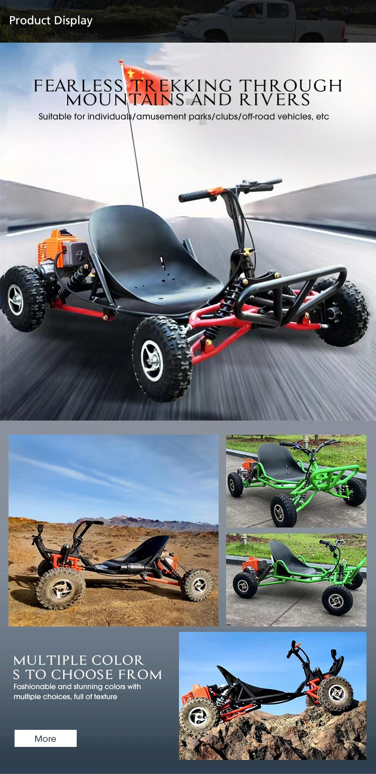 2024 Mini Gas off Road Racing - 63.3cc Go Kart Power Vehicle