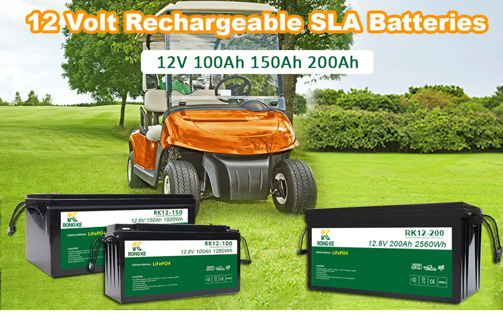 Deep Cycle 12v100ah 12v200ah 12v300ah 12v400ah Lithium Ion Baterias De ...