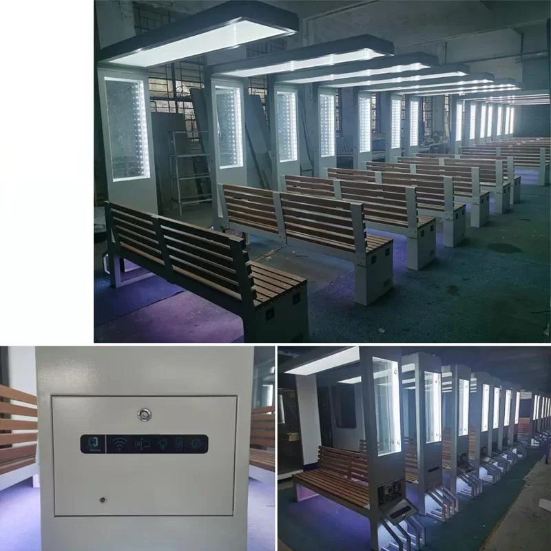 Smart Park Chairs - Outdoor Benches with Solar & Wifi