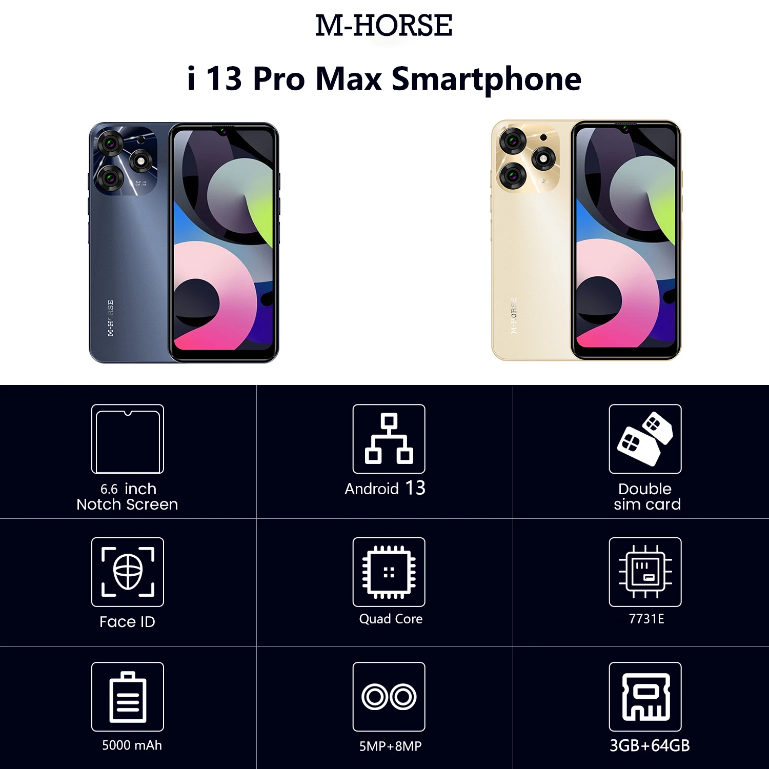 Hot Selling Phone Spark 10 Pro 64gb 6.6inch Android Smartphone Full ...