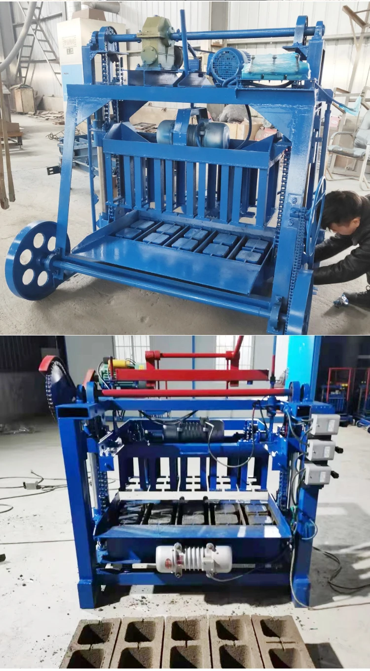 Clay Brick Making Machine Fully Automatic 4-25 Automatic Block Making ...