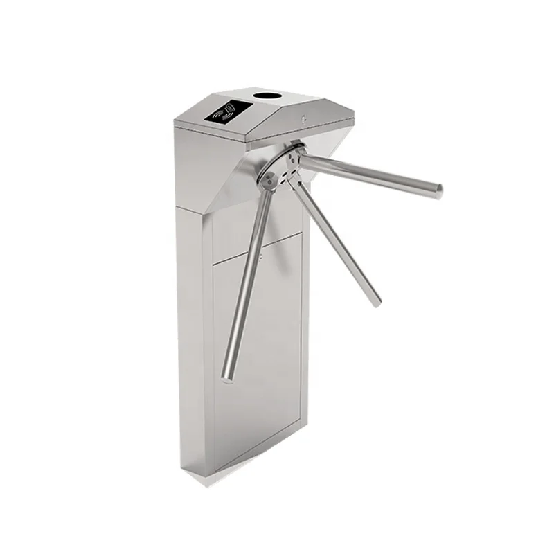 Tripod Turnstile Stainless Steel Access Control System Biometric ...
