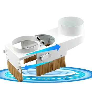 Industrial Vacuum Cleaner Spindle Cnc Milling Machine Dust Hood Cover ...