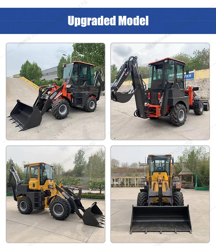 TOSH Backhoe Excavator Loader 4x4 - High Efficiency Machinery