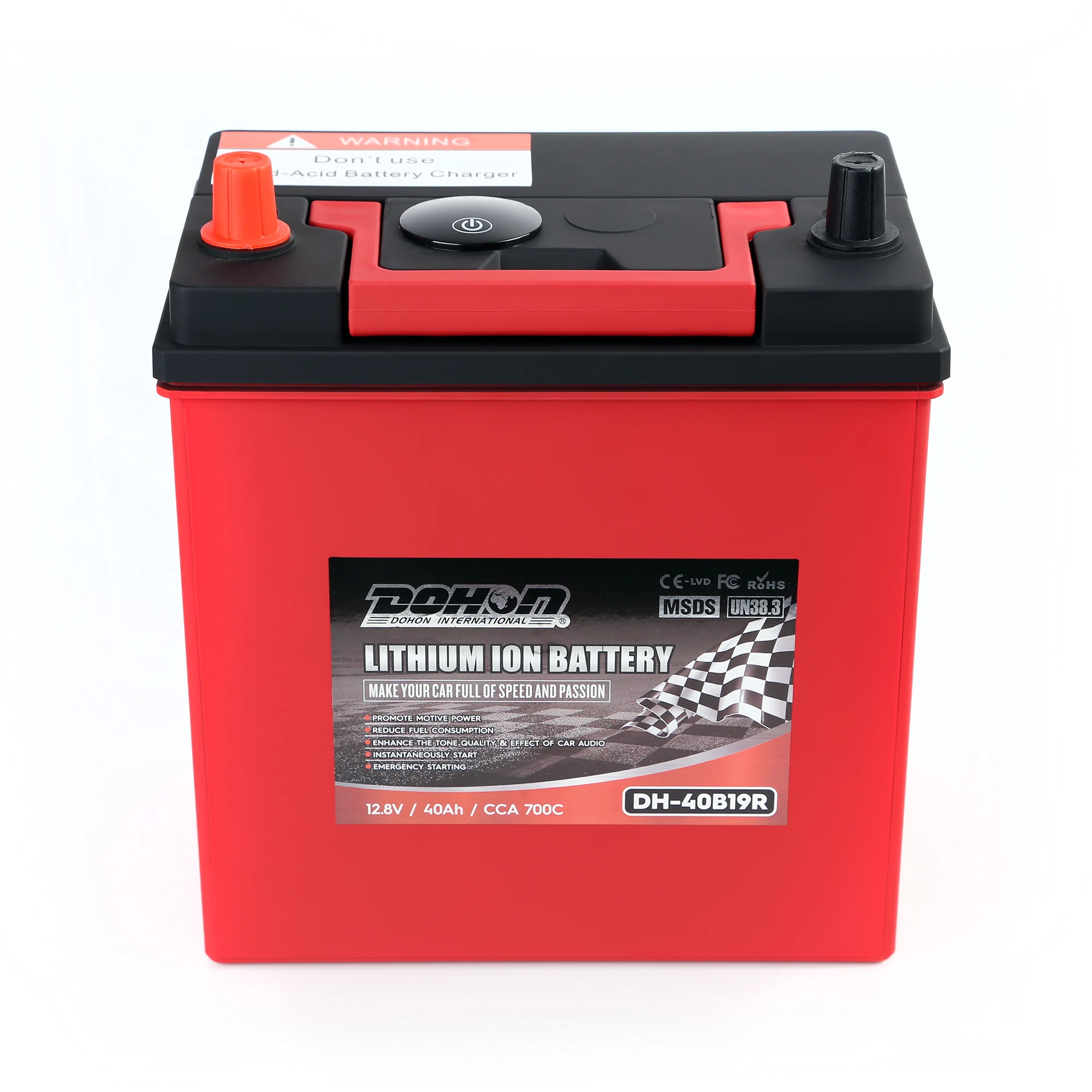 Lifepo4 Battery 12v 40B19R 40AH 700CCA - Reliable Power