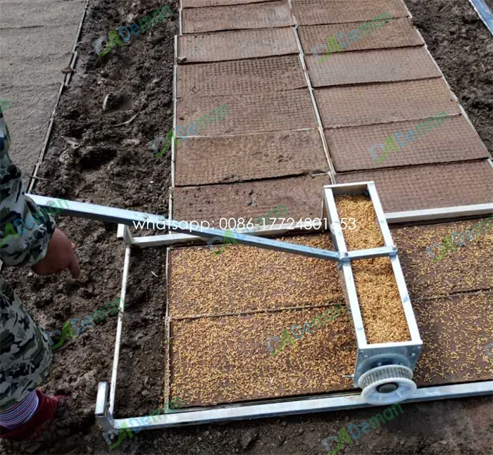 Manual Paddy Rice Planter - Efficient Seed Sowing Machine