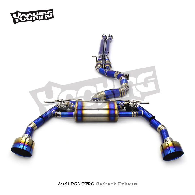Tuning Titanium Catback For Audi Rs3/ttrs 2.5t 2016-2023 Valvetronic ...