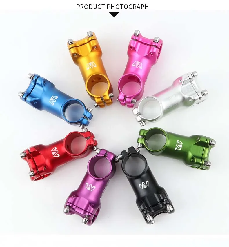 Meroca Kids Bike Stem Balance Race Aluminum 60mm Toddler Bike 28.6mm 25 ...