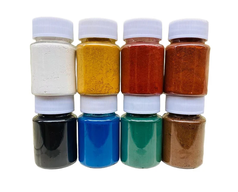Various Colors Ferric Oxide (Fe2O3) Inorganic Pigment High Tinting ...