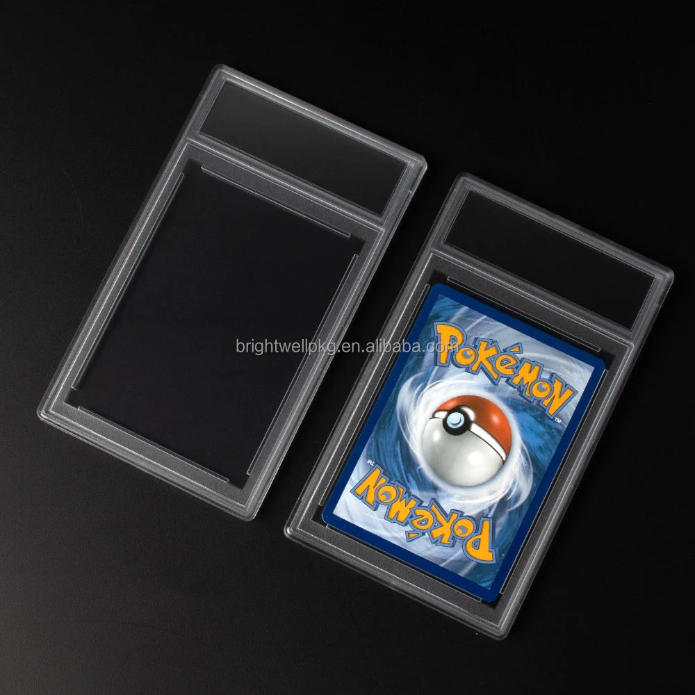 Empty Plastic Clear Graded Card Slab for Trading Card Sports Baseball ...