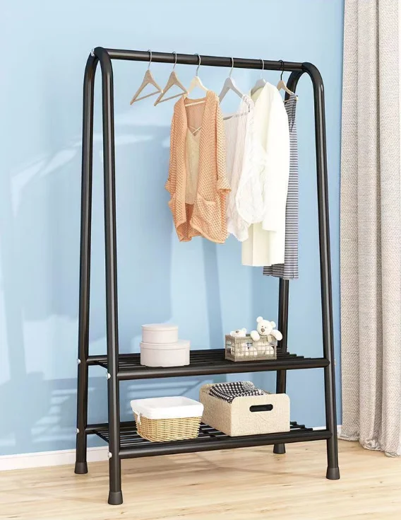 32mm Carbon Steel Multi Coat Hanger Rack - Durable & Stylish