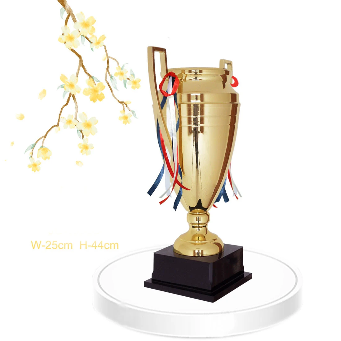 Custom Luxury Big World Soccer Cup Trophy Competition Alloy Metal Sport ...