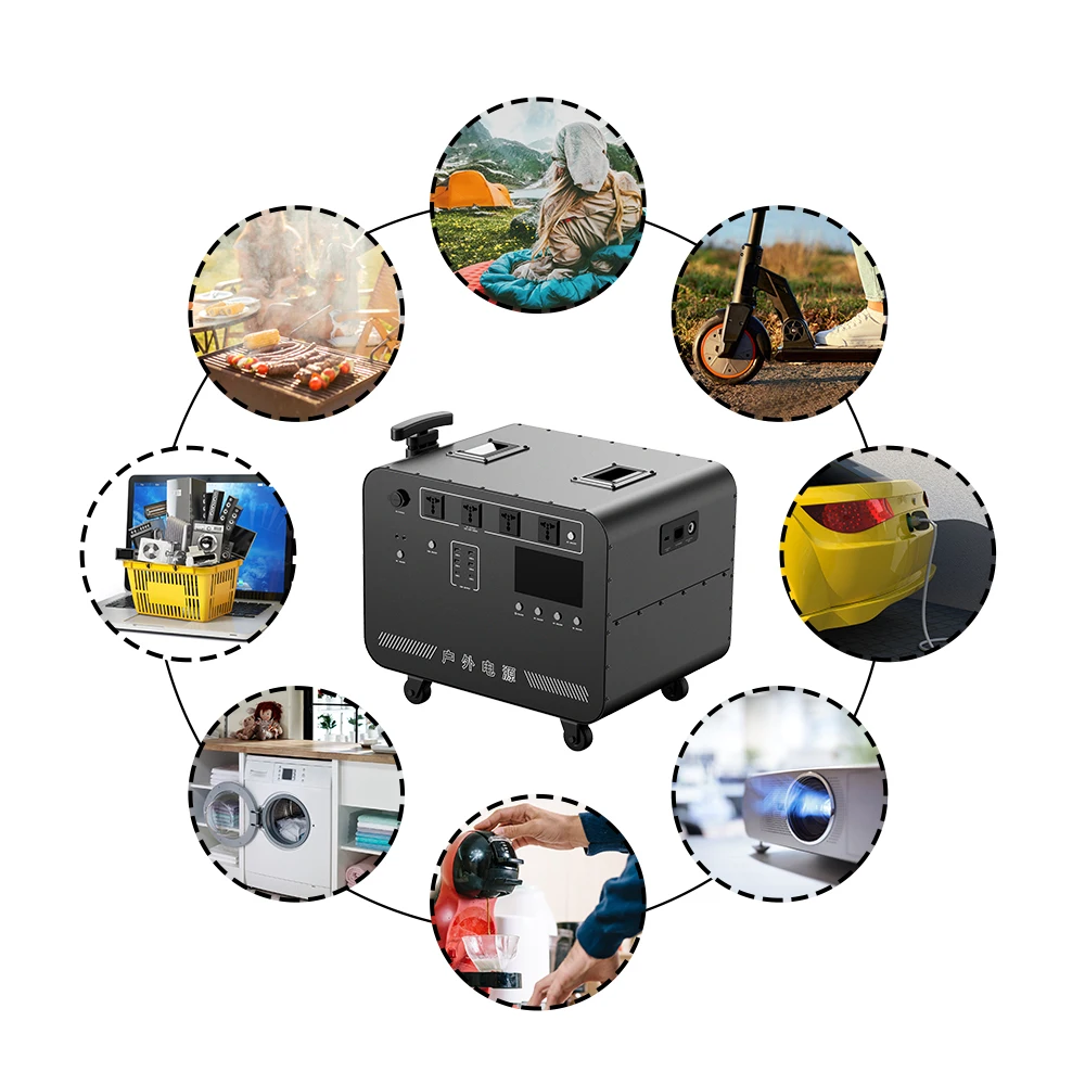 Ups 5kwh Power Generator Portable Emergency Power Supply Solar Inverter ...