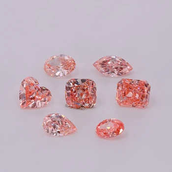 Lab Diamond Igi Certificate Pink Color Lab Created Diamond Loose Hpht ...