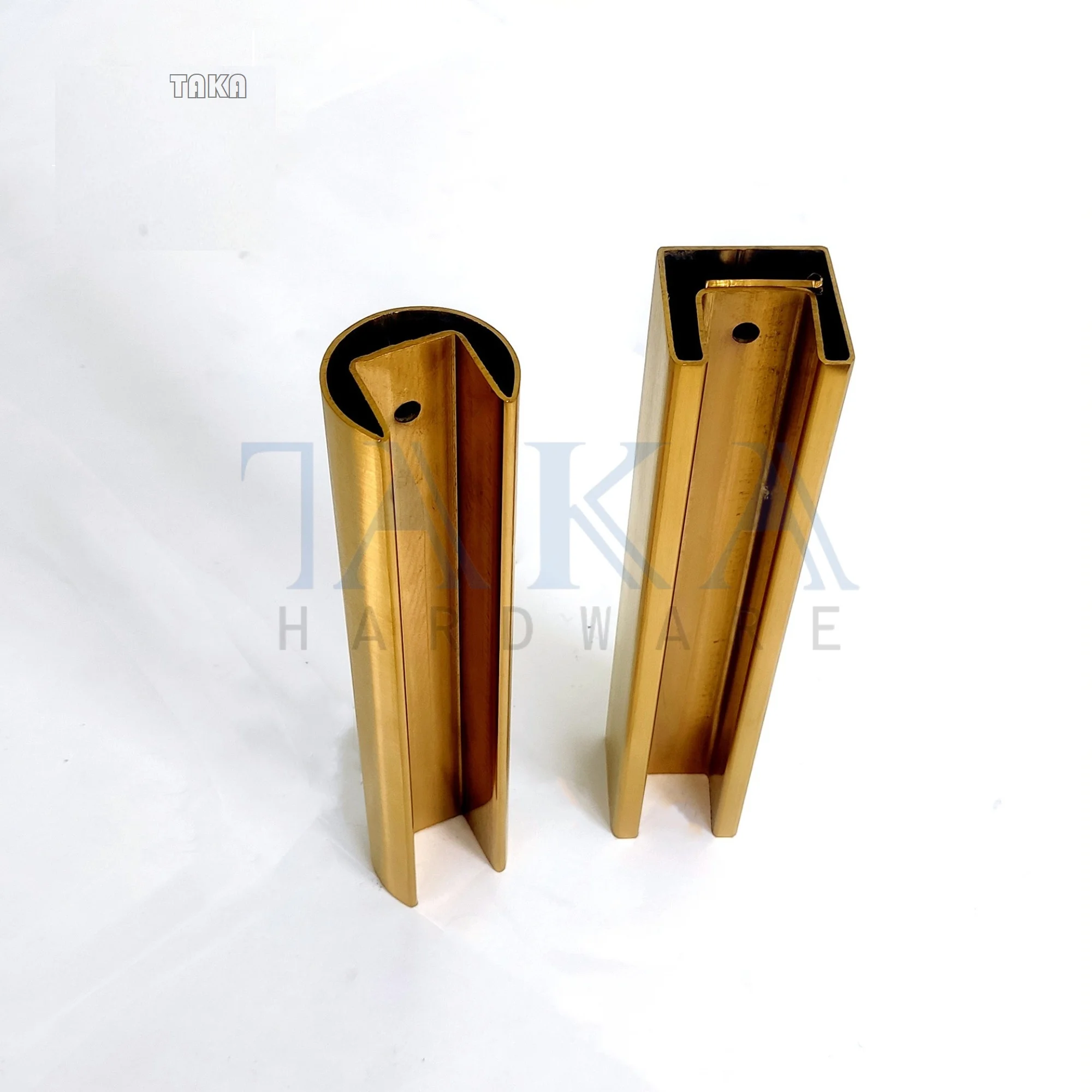 Stainless Steel U Slot Groove Tube for Channel Glass Railing