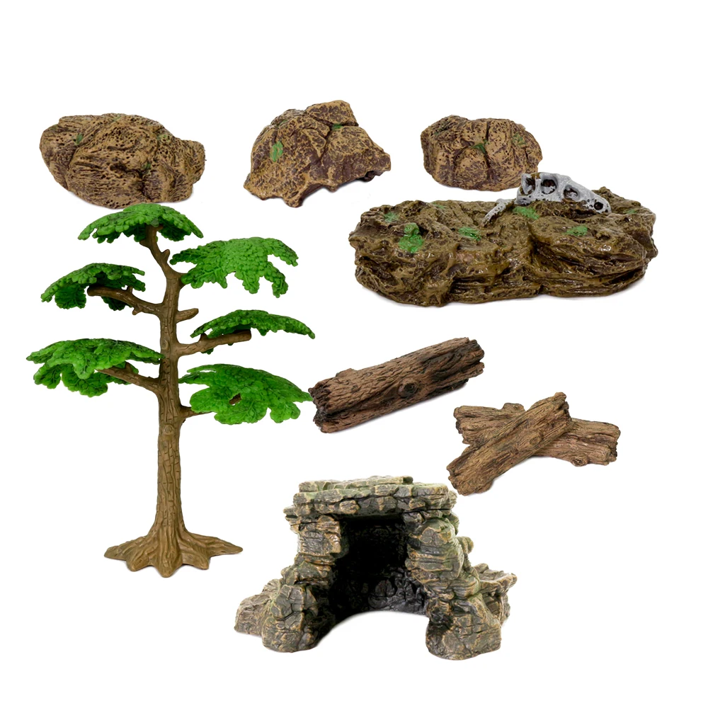 ECO Recycled Plastic Toy GRS Certificate PVC Figure Set