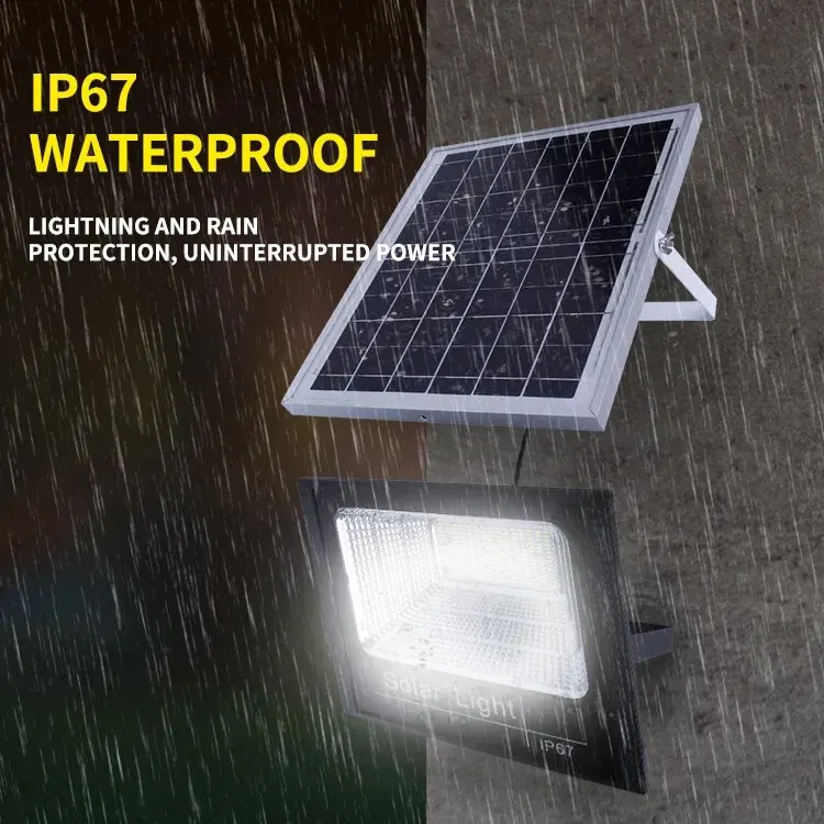 15w 25w 30w 60w 300w 100w Lighting Solar Flood Light With Remote ...