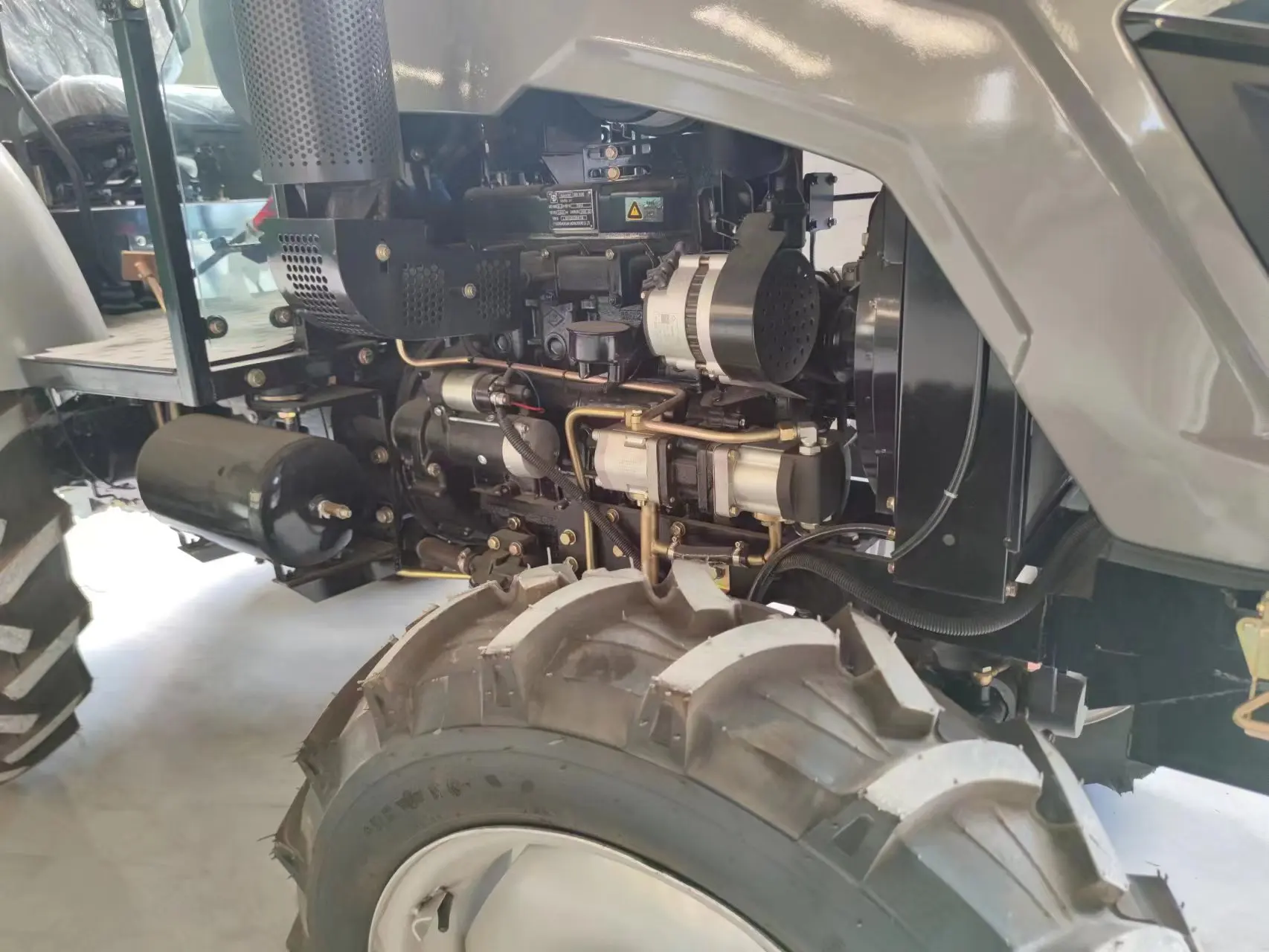 50hp Wheel Farm Tractor With Epa Certification Air Suspension Tractor ...